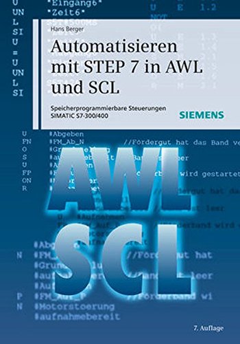 Automatisieren mit STEP 7 in AWL und SCL: 9783895783975: Amazon.com: Books