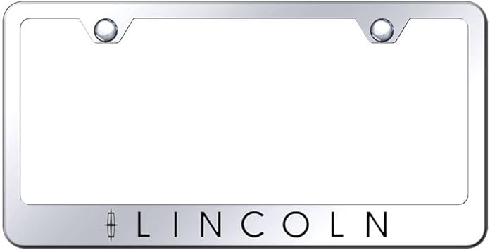 Amazon.com: Au-TOMOTIVE GOLD Lincoln License Plate Frame with Logo ...