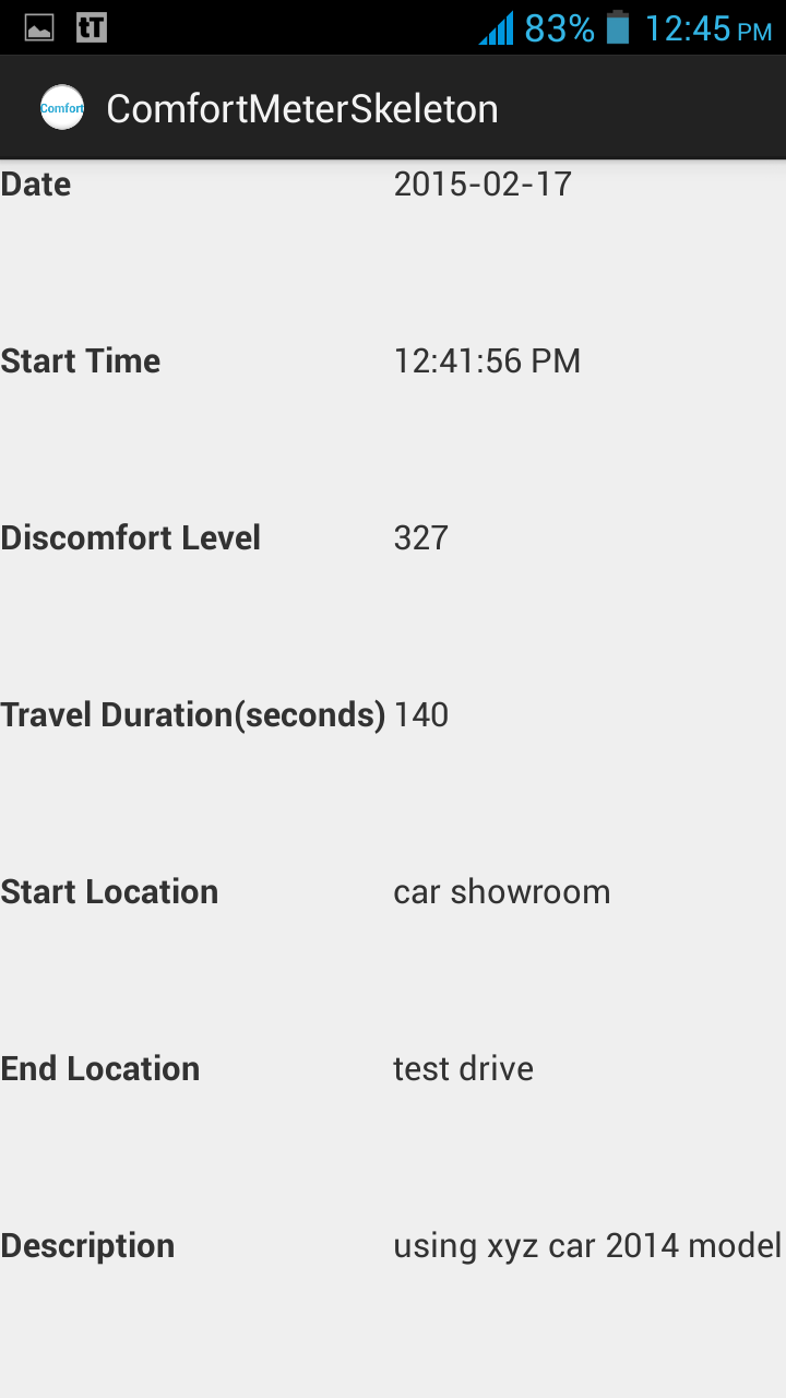 Comfort Meter - App on the Amazon Appstore