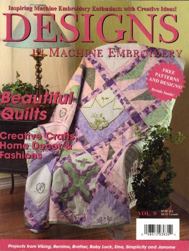 DESIGNS in Machine Embroidery (Volume 9): Eileen Roche: 0098612936350 ...