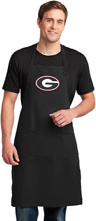Amazon.com : University of Georgia Apron LARGE SIZE Georgia Bulldogs ...