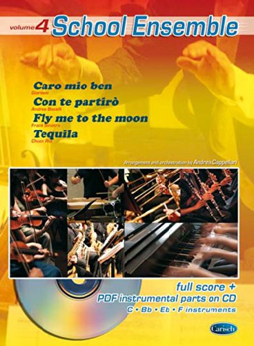 School Ensemble Volume 4 (Arr Cappellari Andrea) Ensemble Book/Cd ...