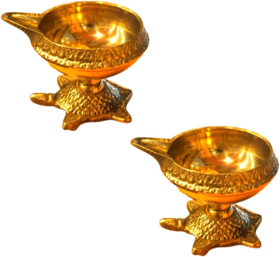 Buy Swaha Brass Kubera Deepam - Pack of 2 | Bring Good Luck ...