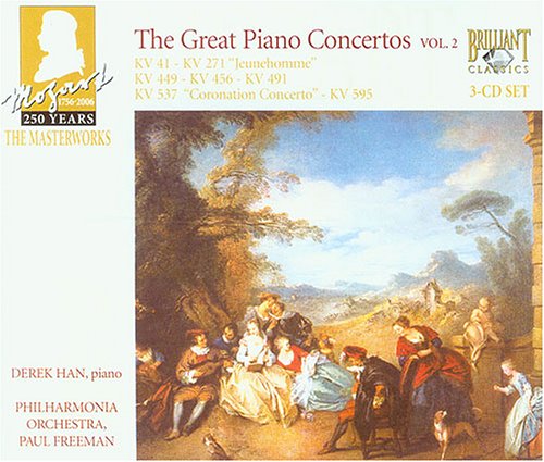 Great Piano Concertos 2: W.a. Mozart, Derek Han, Paul Freeman ...