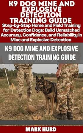 K9 DOG MINE AND EXPLOSIVE DETECTION TRAINING GUIDE: Step-by-Step Home ...