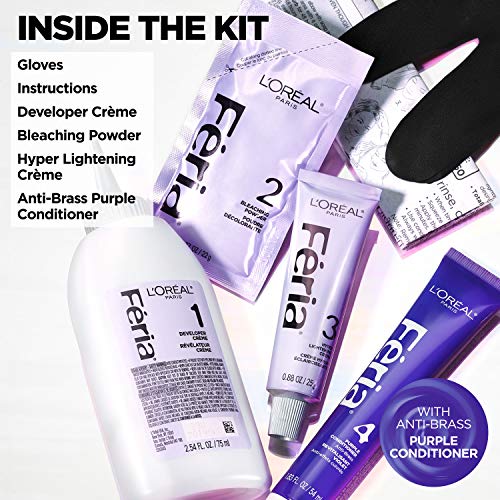 L'Oreal Paris Feria Hyper Platinum Advanced Lightening System Hair ...
