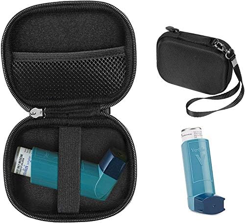 Amazon.com: GETGEAR Asthma Inhaler Holder case, Compact and Sturdy case ...