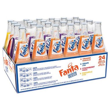 Amazon.com : Fanta de Mexico, Variety Pack (12 oz. glass bottles, 24 pk ...