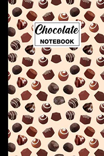 Chocolate Notebook: Chocolate Lined Notebook - Chocolate Themed Gift ...