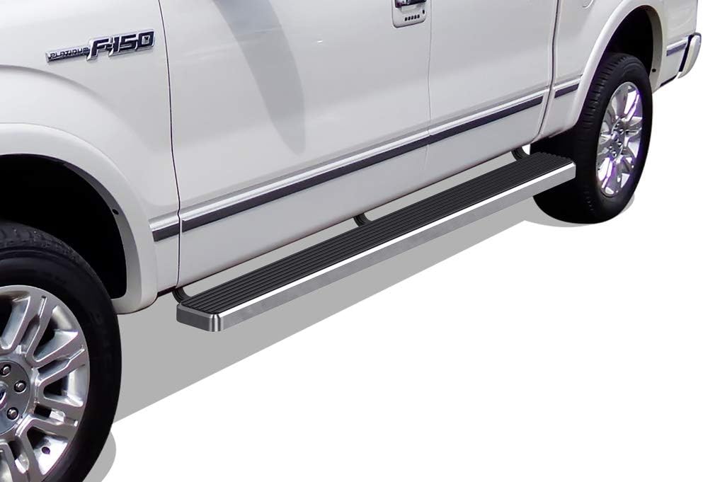 Amazon.com: YZONA Crew Cab Running Boards Side Steps Compatible for ...
