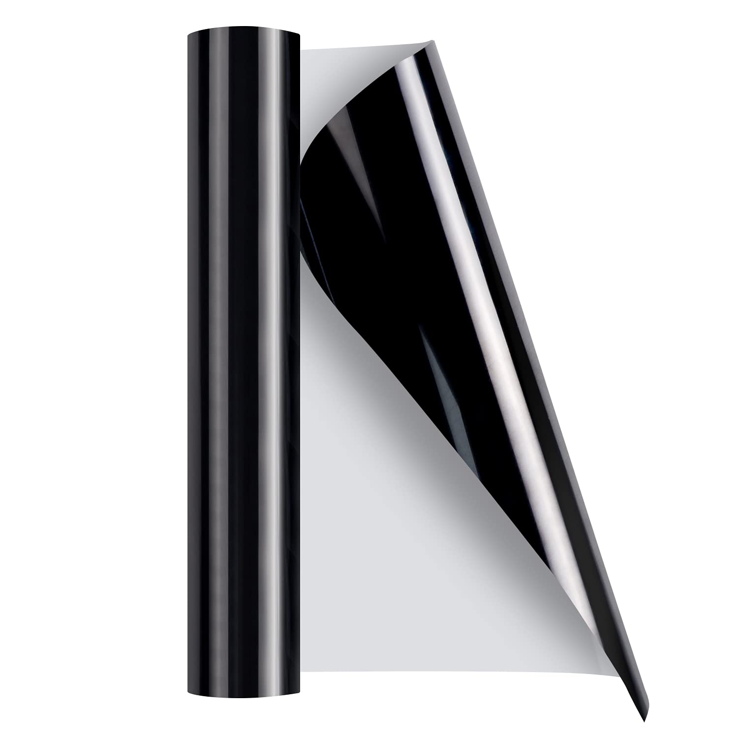 Snapklik.com : HTVRONT Black HTV Vinyl Black Heat Transfer Vinyl Roll ...