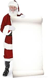 Amazon.com: Star Cutouts, Santa with Large Sign Board, Cardboard Cutout ...