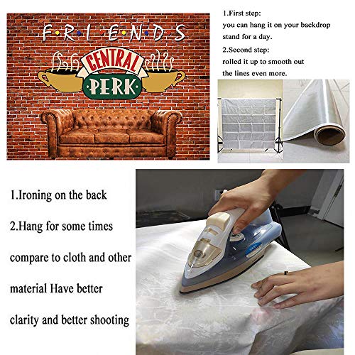 Central Perk Pub Photo Backdrop Supplies Sofa Coffee Shop - Want It All