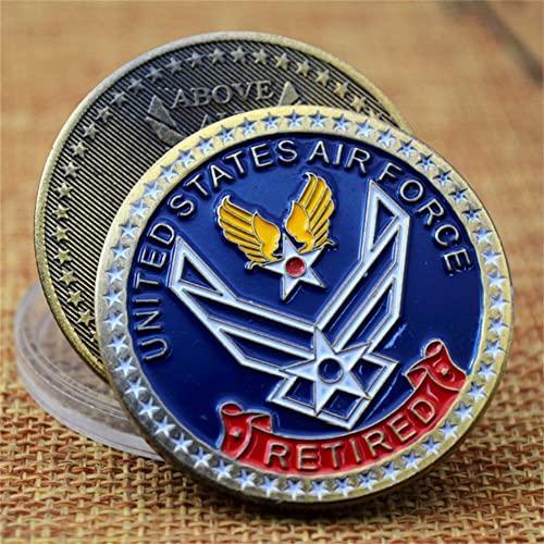 United States Air Force Commemorative Coin Retired Air Force Warrior ...