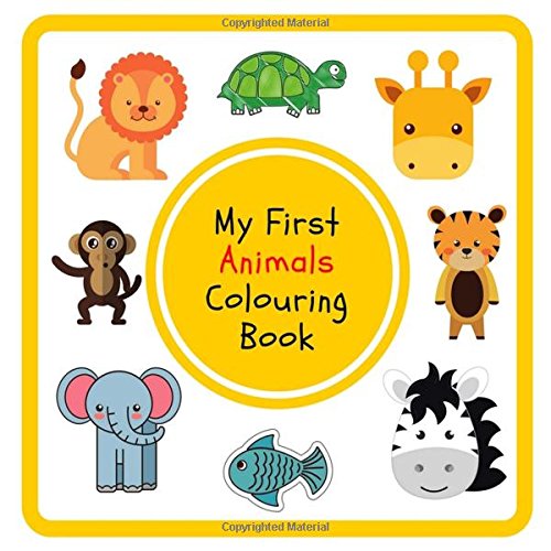 Amazon.com: My First Animals Colouring Book: 9781985795686: Academy ...