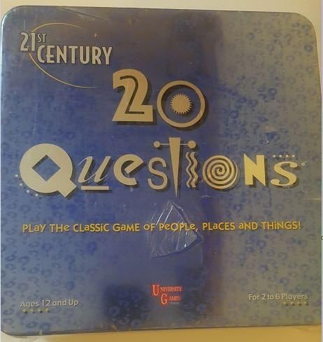 21st Century 20 Questions Board Game