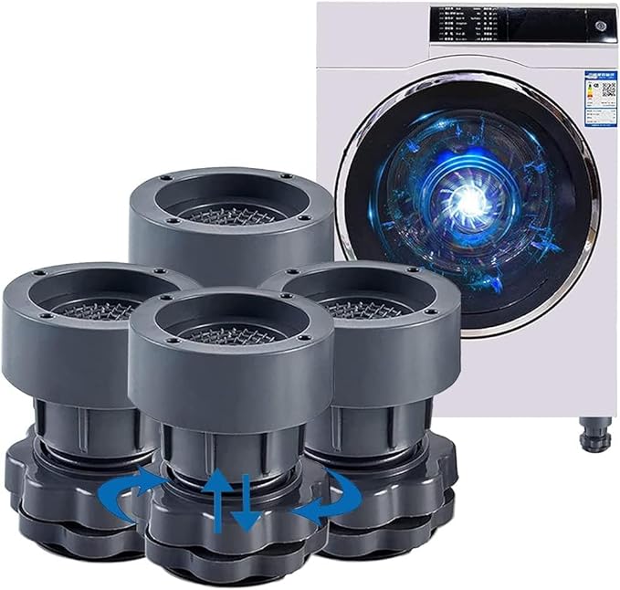 NTZ Washing Machine Vibration Pads - Adjustable Dryer Shock & Noise ...