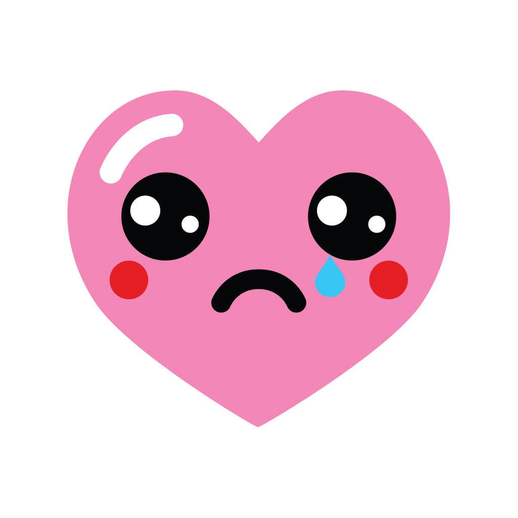 Sad Heart Clipart
