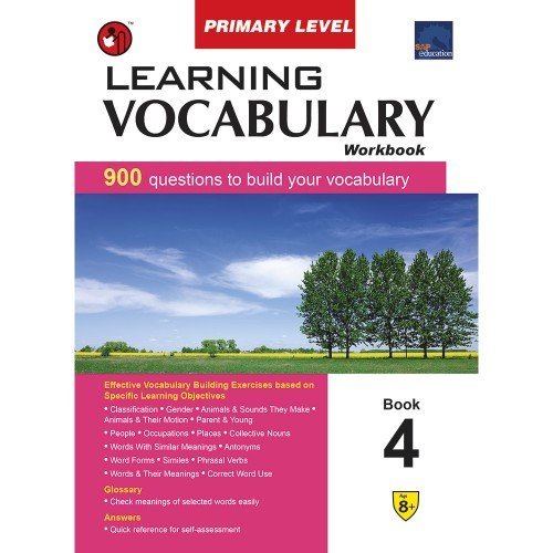 Shree Book Centre Sap Learning Vocabulary Primary Level Workbook 4 ...