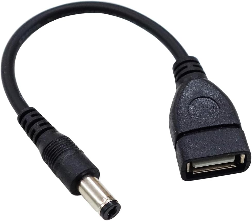 Amazon | USB2.0(A：メス)→DC(外径5.5φ/内径2.5φ)オス変換ケーブル(2A5525-015)旧型番2A-5525 | COMON(カモン) | USBケーブル 通販