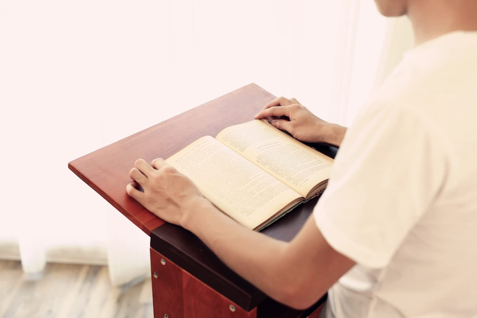 Prayer Bench Stool,Solid Wood Prayer Kneeler with Bench and Folding ...