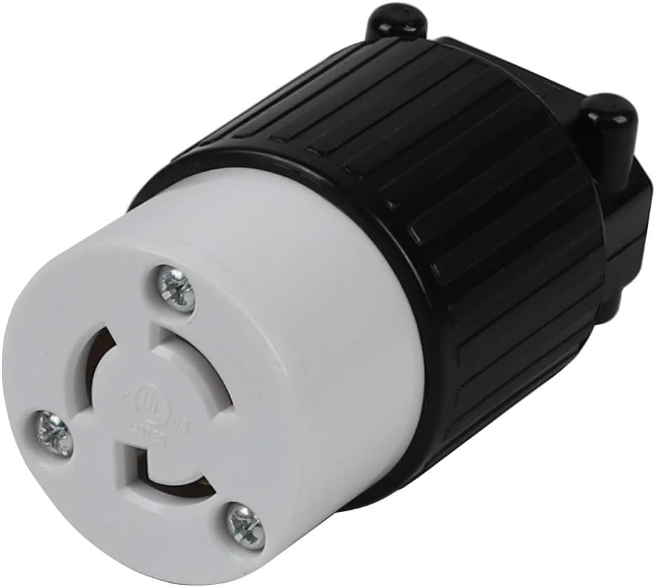 Nema L7-15R 15 Amp 277 Volt, 2 Pole 3 Wire Industrial Grade Locking ...