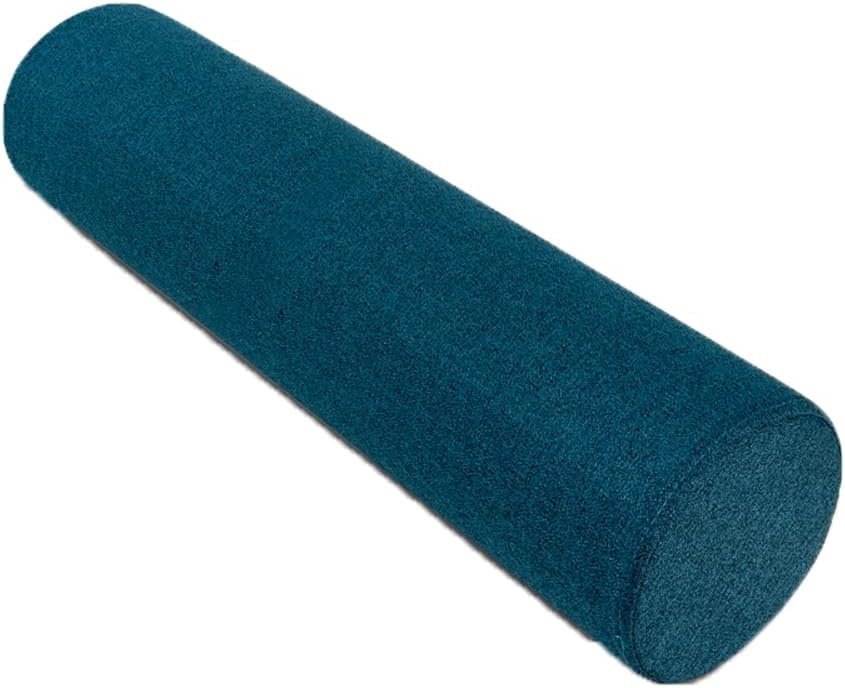 Amazon.com: WeiWeiLee Cotton Linen Round Neck Pillow Sponge Long ...