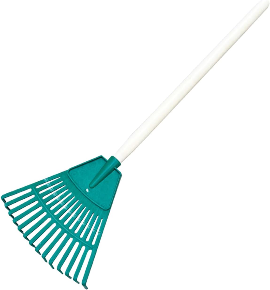 Amazon.com : Leaf Rake, Lightweight Leaf Rakes, 14-Tooth Plastic Fan ...