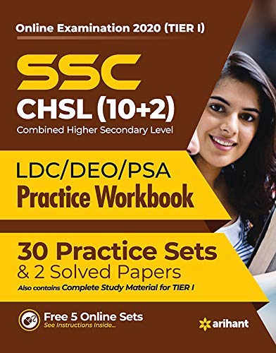 SSC CHSL (10+2) Tier I Practice Workbook 2020 eBook : Experts,Arihant ...