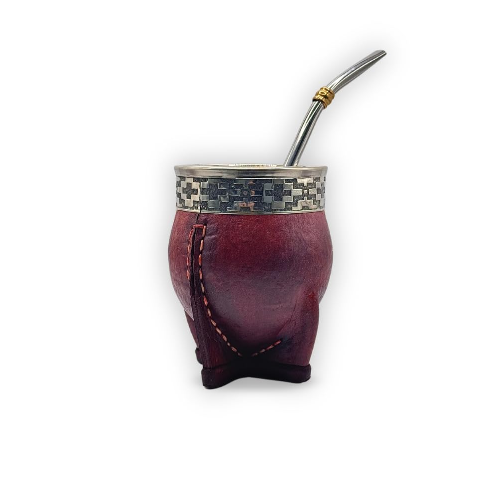 Amazon.com: House of Mate yerba mate cup - yerba mate gourd, bombilla ...