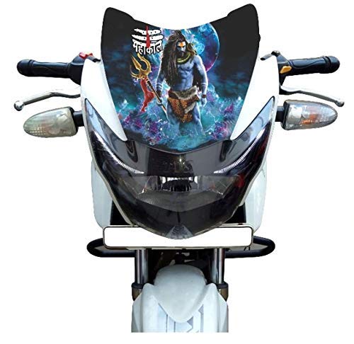 JUST CARE Visor Bike Sticker(Bhole Body) : Amazon.in: Car & Motorbike