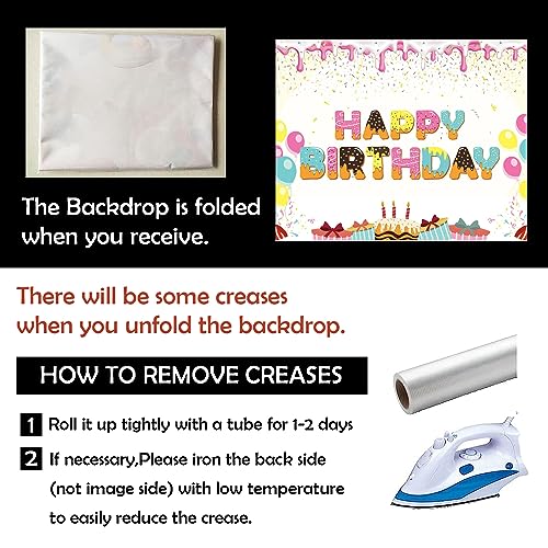Party Propz Birthday Backdrop for Decoration - Backdrop for Decoration ...