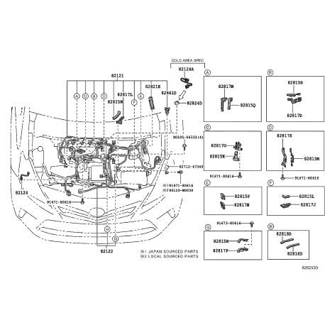 Toyota 82122-47030 Engine Wire : Amazon.in: Car & Motorbike