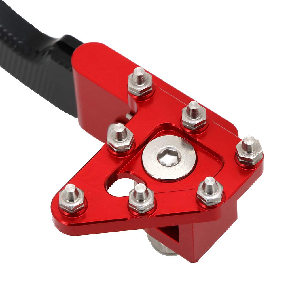 Snapklik.com : Motorcycle Rear Brake Pedal Foot Lever Folding Tip CNC ...