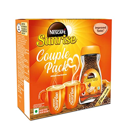 SUNRISE Nescafe Sunrise Instant Coffee Powder, Couple Pack - 190G Jar ...