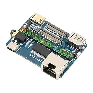 Zunate Mini Base Board for Raspberry Pi Compute Module 4, with Standard ...