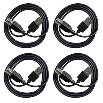 Amazon.com: WAIR 4X for HP Canon DELL Brother Printer Scanner Cable ...