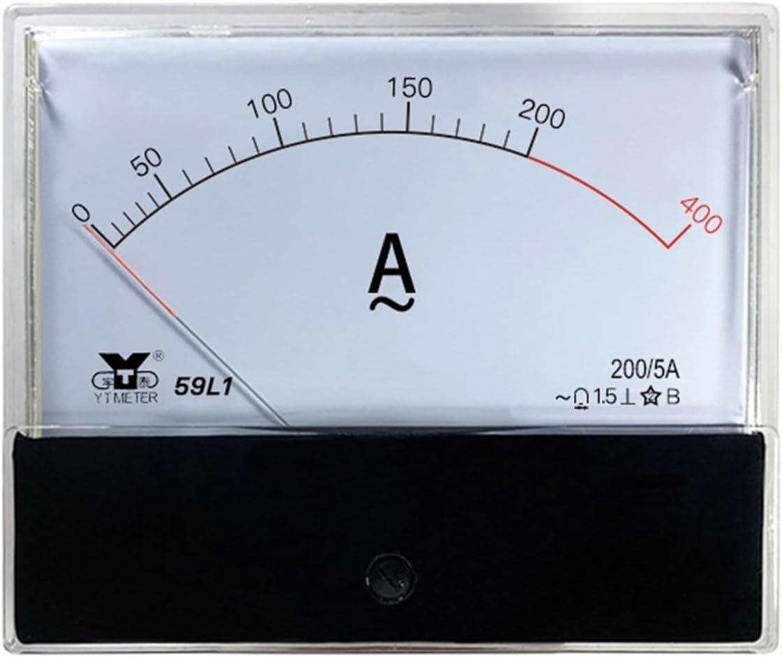 Amazon.com: BTTDEFU 59L1 AC 2 times overload ammeter 50/75/100/200A/300 ...