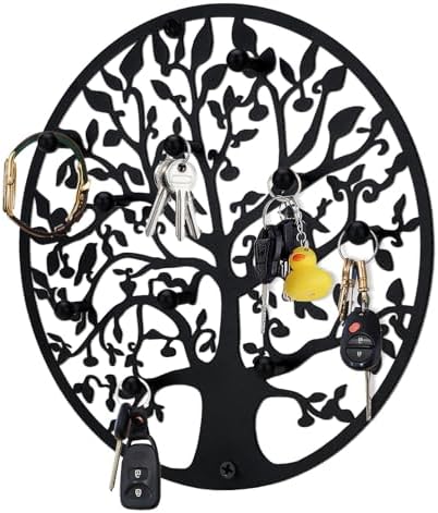 Amazon.com: Kenvary Farmhouse Vintage Key Holder Wall Decorative Key ...