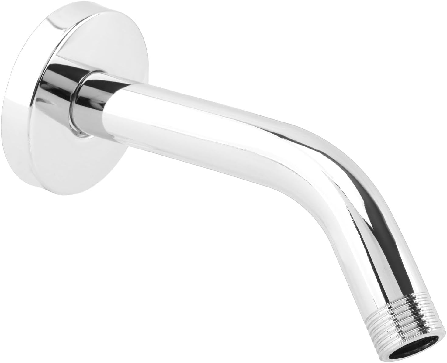 Shower Arm 6 inch,Wall Mounted Shower Pipe Arm,304 Stainless Steel ...