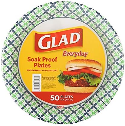 Dixie Ultra, Large Paper Plates, 10 Inch, 172 Count, 3X Stronger, Heavy ...