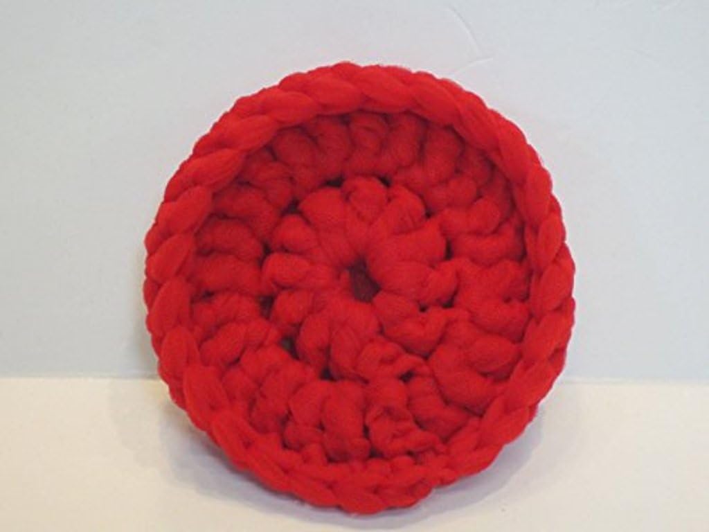Amazon.com: Kitchen Doodads - Crochet Trinkets 3" Handmade Pot Scrubber ...