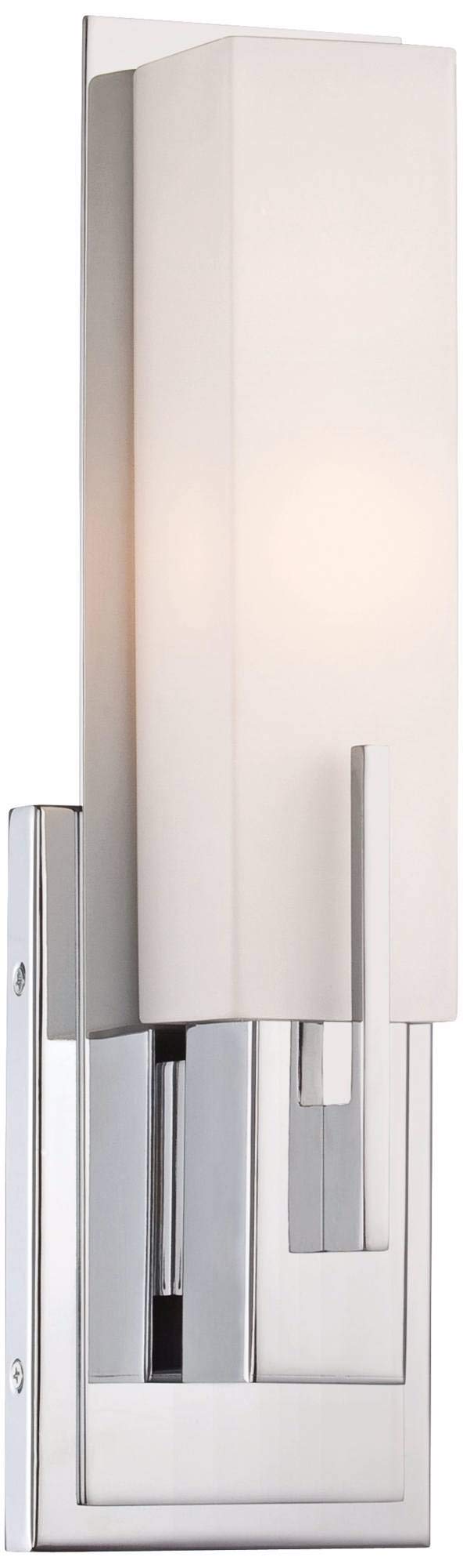Chrome Rectangle Sconce