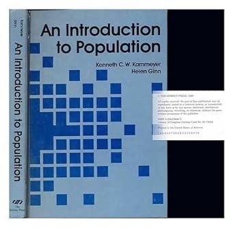An introduction to population / Kenneth C.W. Kammeyer, Helen L. Ginn ...