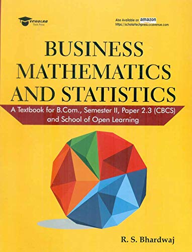 Business Mathematics & Statistics : R.S. Bhardwaj: Amazon.in: Books