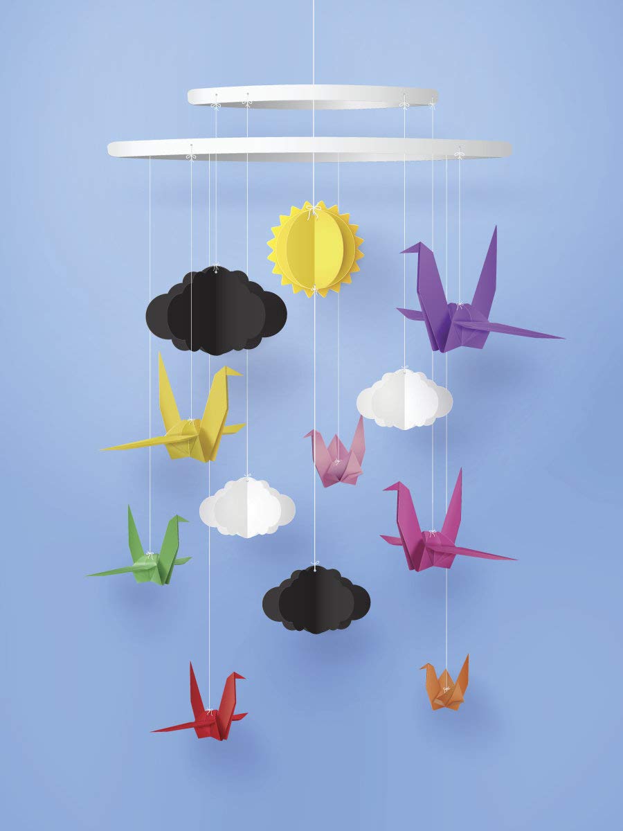 Origami Birds Hanging