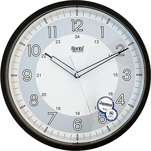 Buy Ajanta Quartz Wall Clock with Round Dail Shape 2937 Blue for Office ...