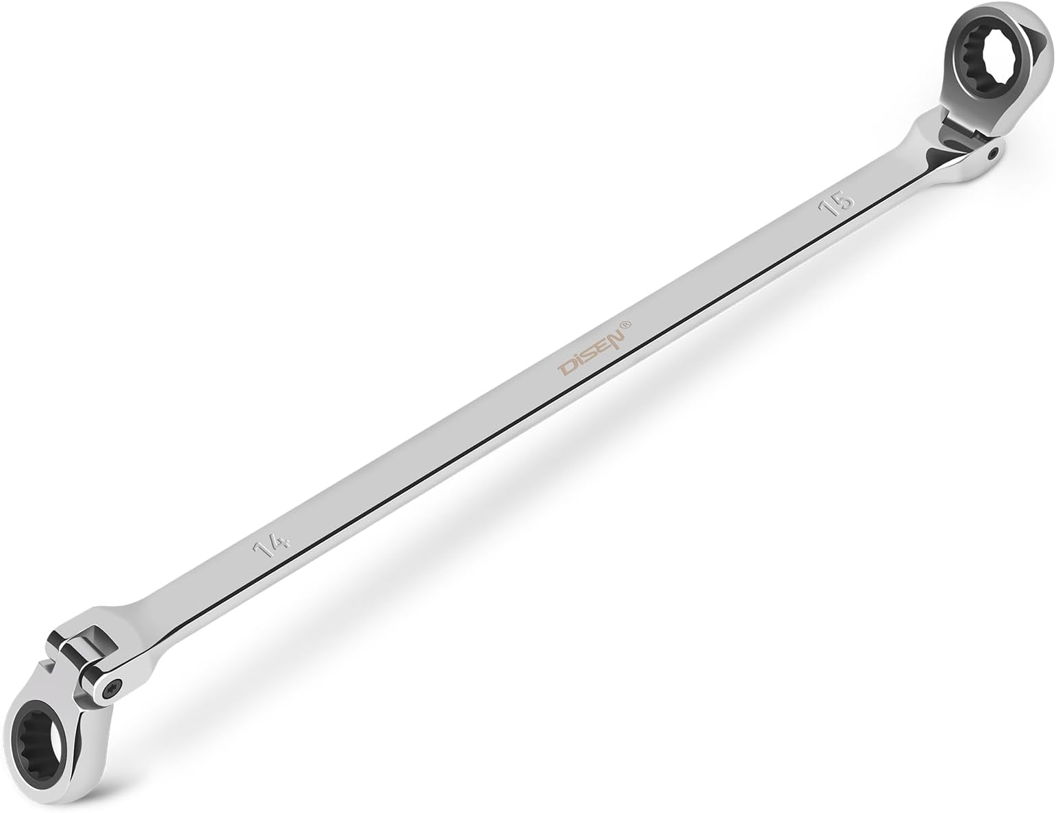 URREA 12-Point Combination Wrench - 14mm Extra Long Mechanics Tool with ...