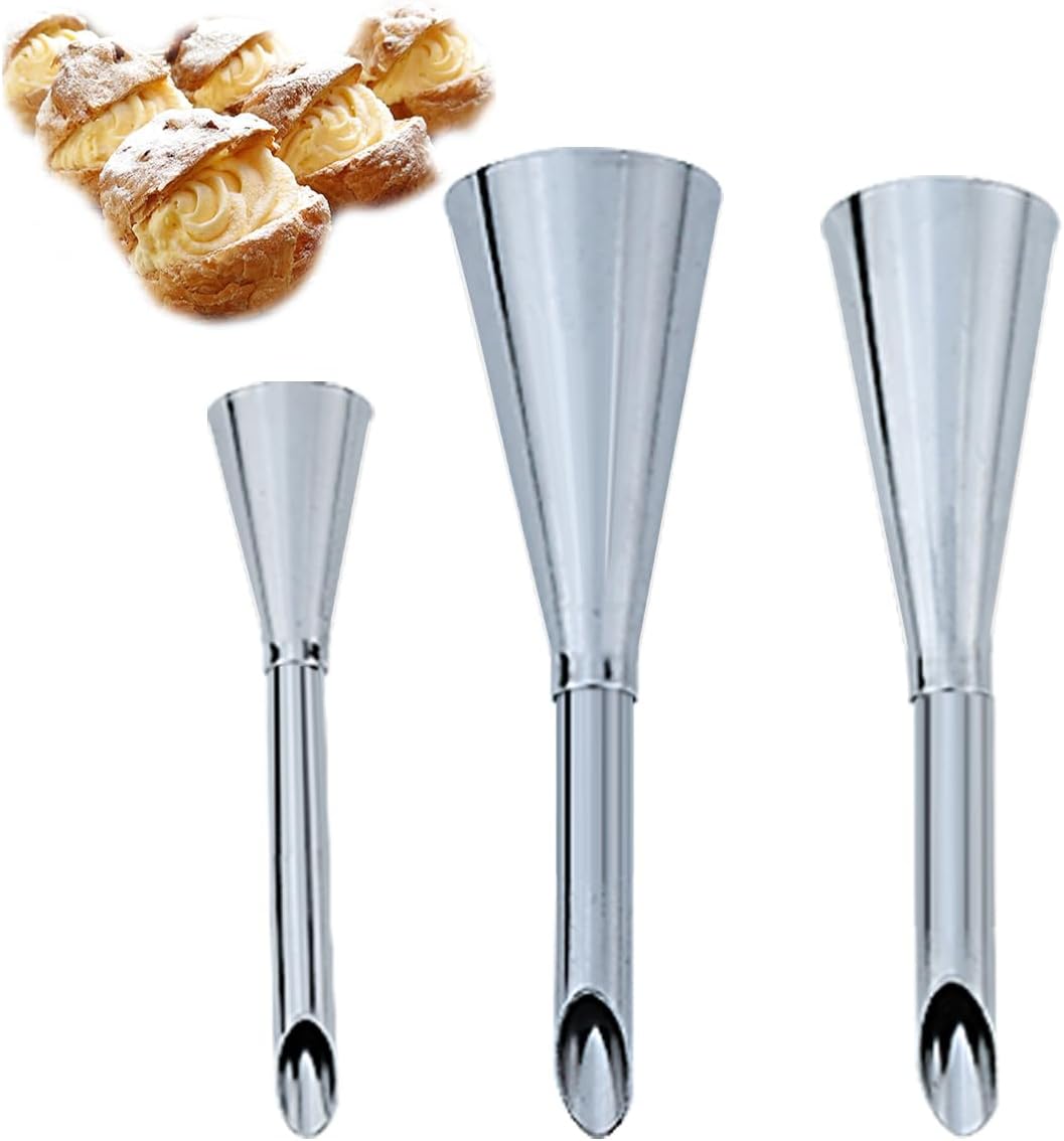 Amazon.com: Ateco #229 Large Bismark Stainless Steel Pastry Tip - Great ...