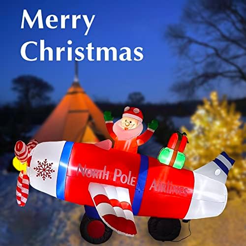 Amazon.com: MeiGuiSha 4 Ft Christmas Inflatables Decor, LED Light Up ...